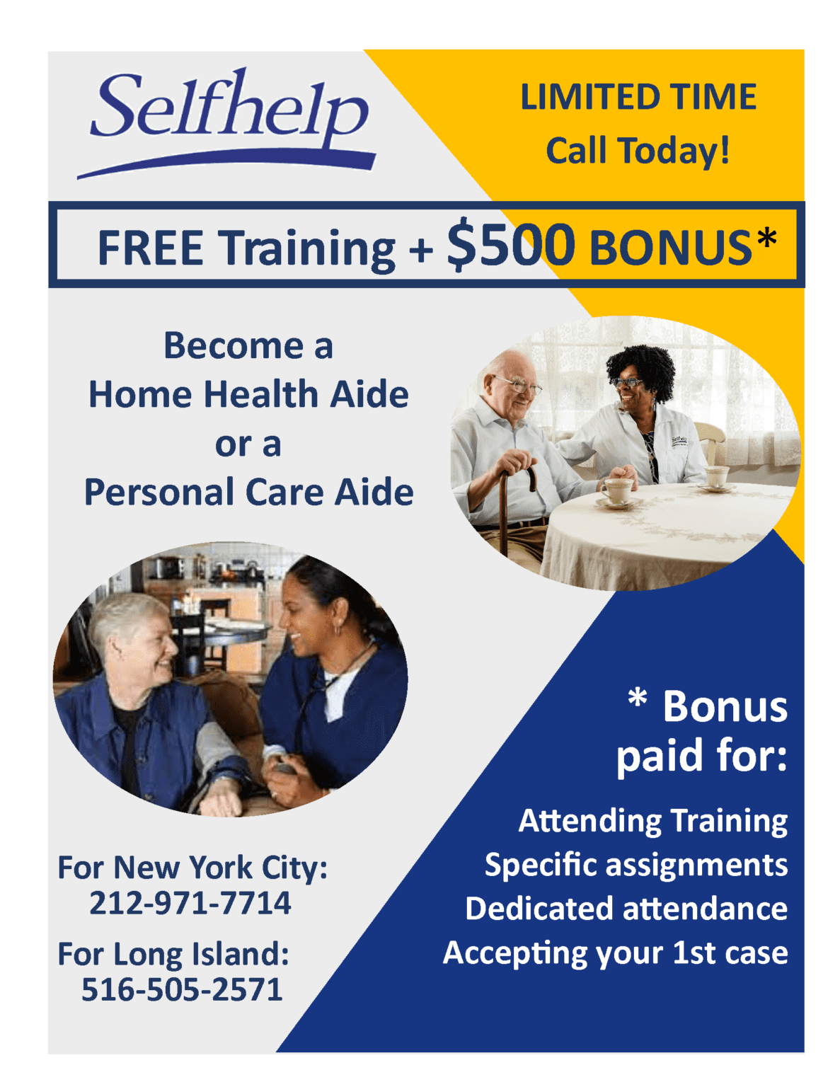 Home Care Training - Selfhelp